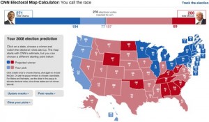 Obama winning…