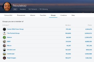 Flickr is a social network of people who like photography