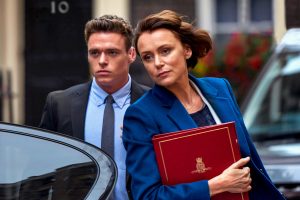 Ma’am and David Budd in Bodyguard